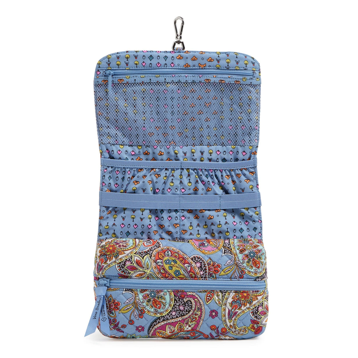 Roll-Up Tech Organizer - Cotton | Vera Bradley Roll-Up Tech Organizer - Cotton | Vera Bradley