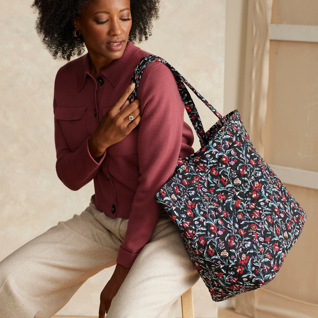Small Vera Tote Bag - Cotton | Vera Bradley