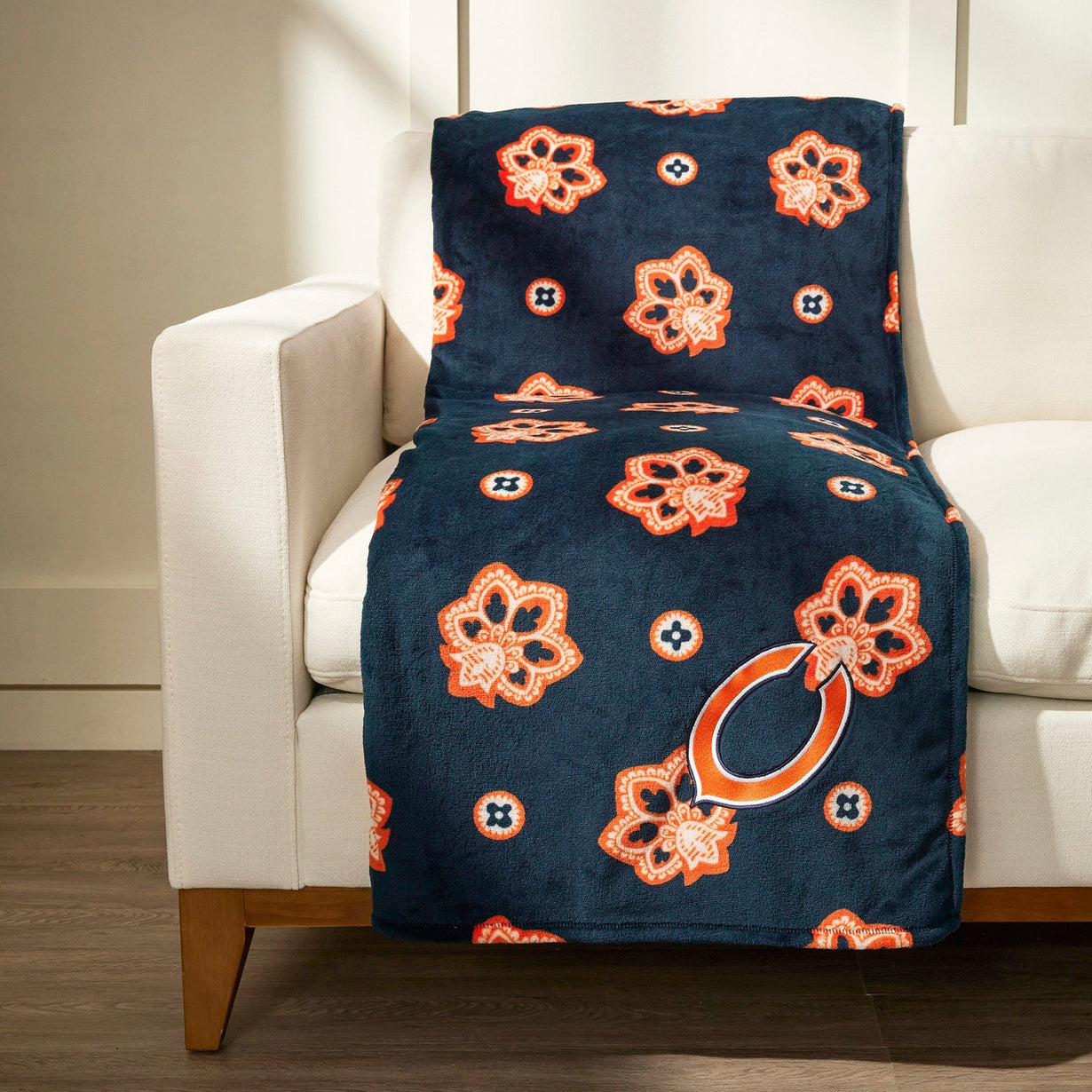 Chicago Bears NFL Oversized Throw Blanket | Vera Bradley