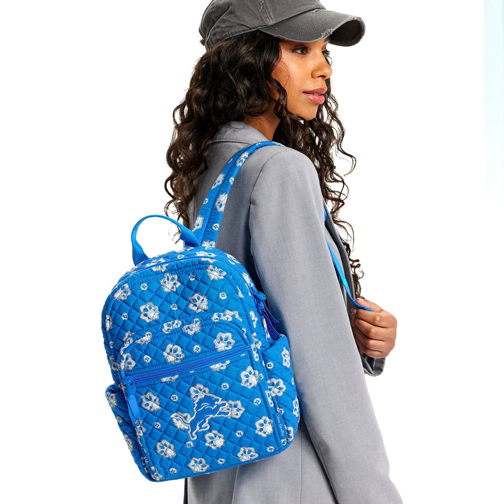 Detroit Lions NFL Small Backpack | Vera Bradley