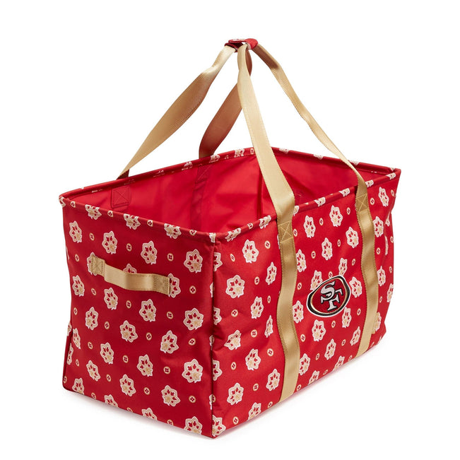 San Francisco 49ers NFL Large Car Tote | Vera Bradley San Francisco 49ers NFL Large Car Tote | Vera Bradley