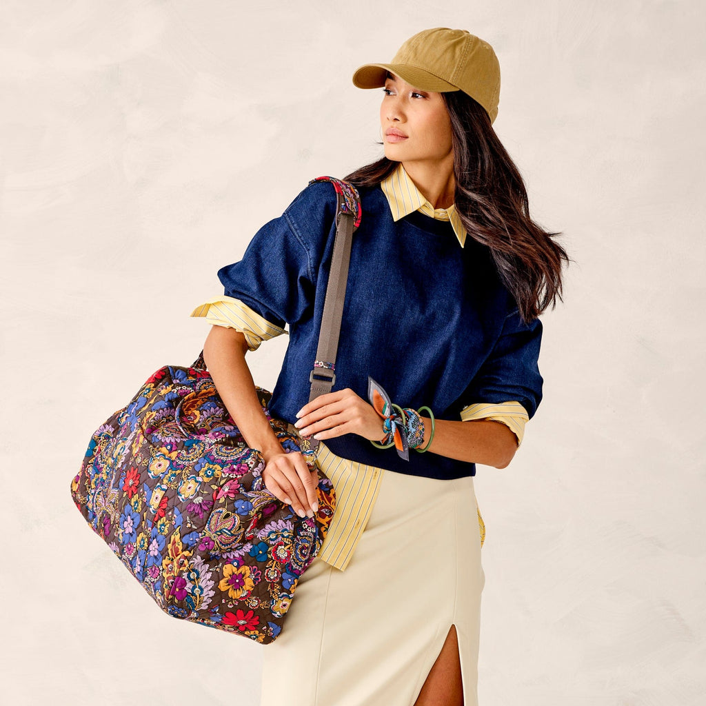Large Miramar Weekender - Cotton | Vera Bradley