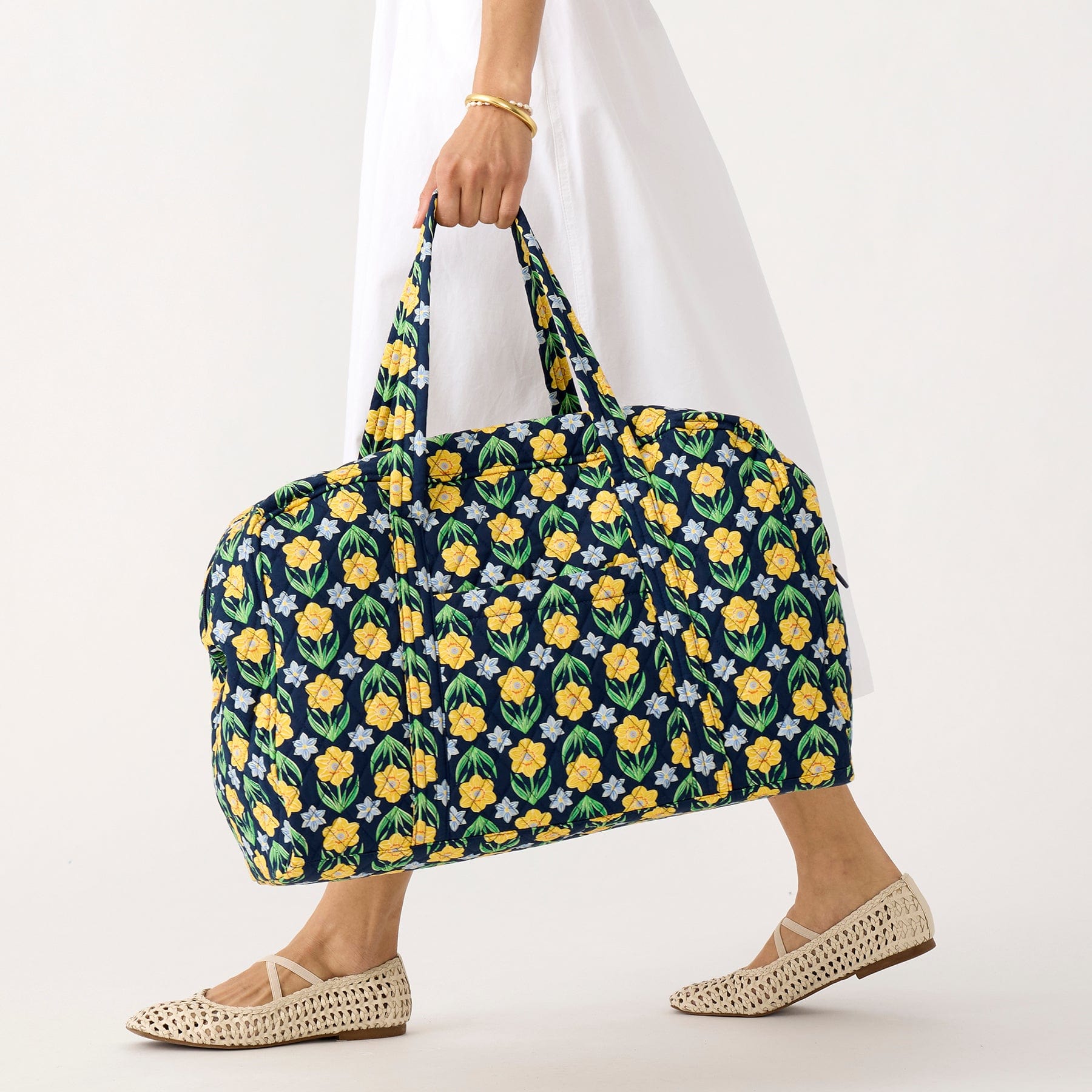 Large Miramar Weekender - Cotton | Vera Bradley