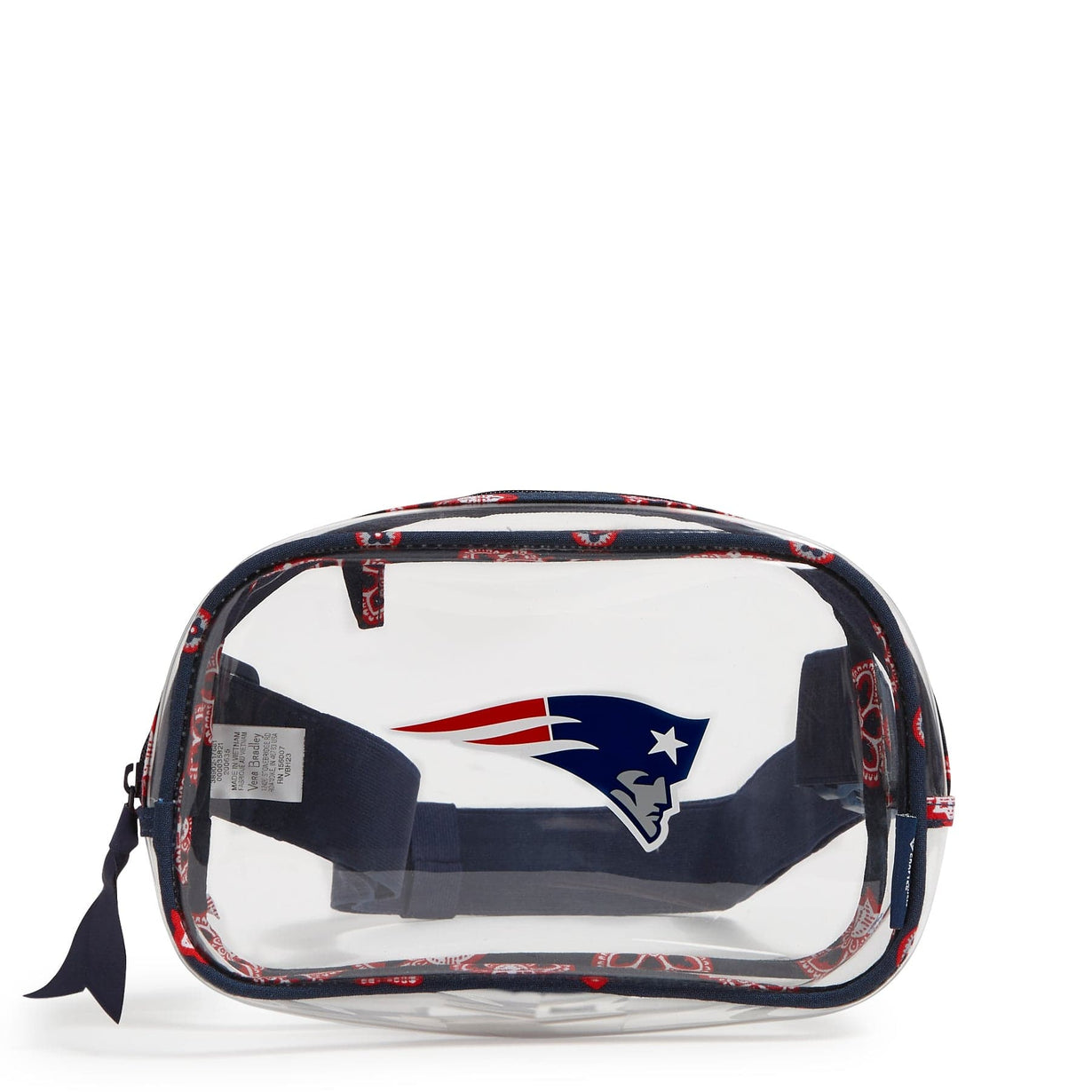 New England Patriots NFL Clear Small Belt Bag | Vera Bradley
