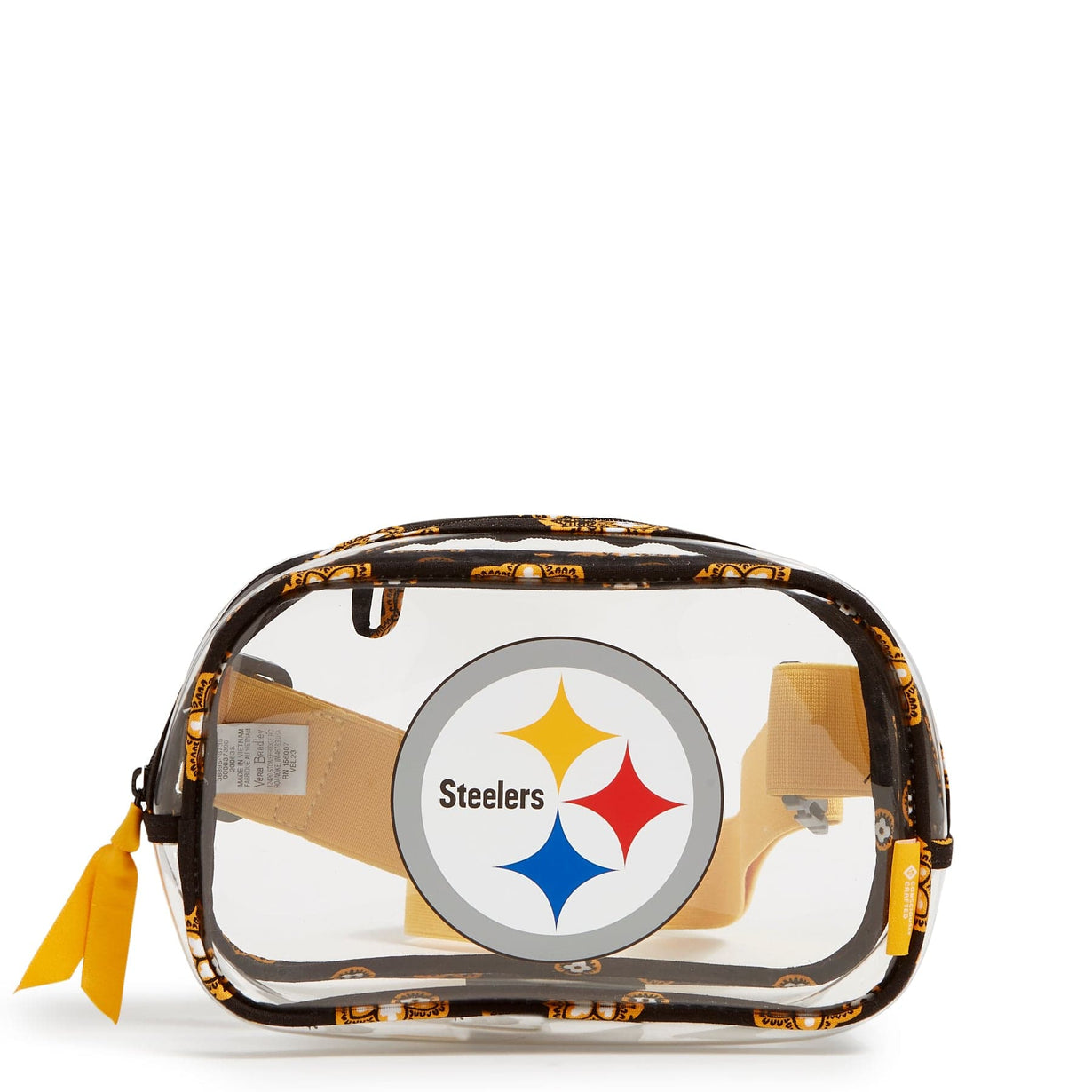 Pittsburgh Steelers NFL Clear Small Belt Bag | Vera Bradley