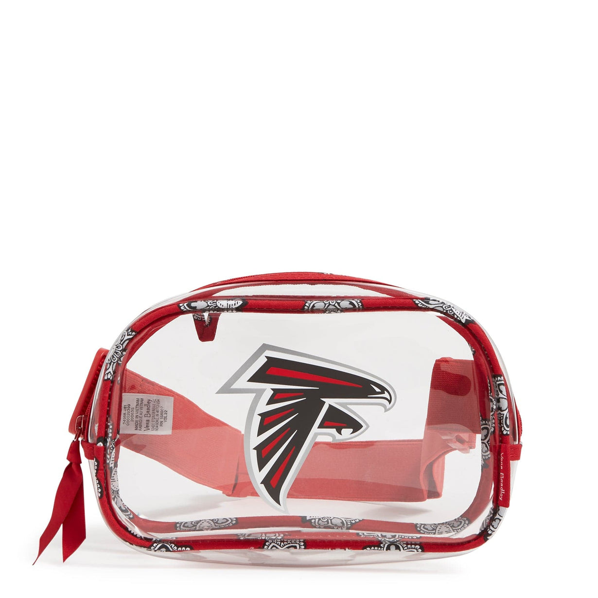 Atlanta Falcons NFL Clear Small Belt Bag | Vera Bradley