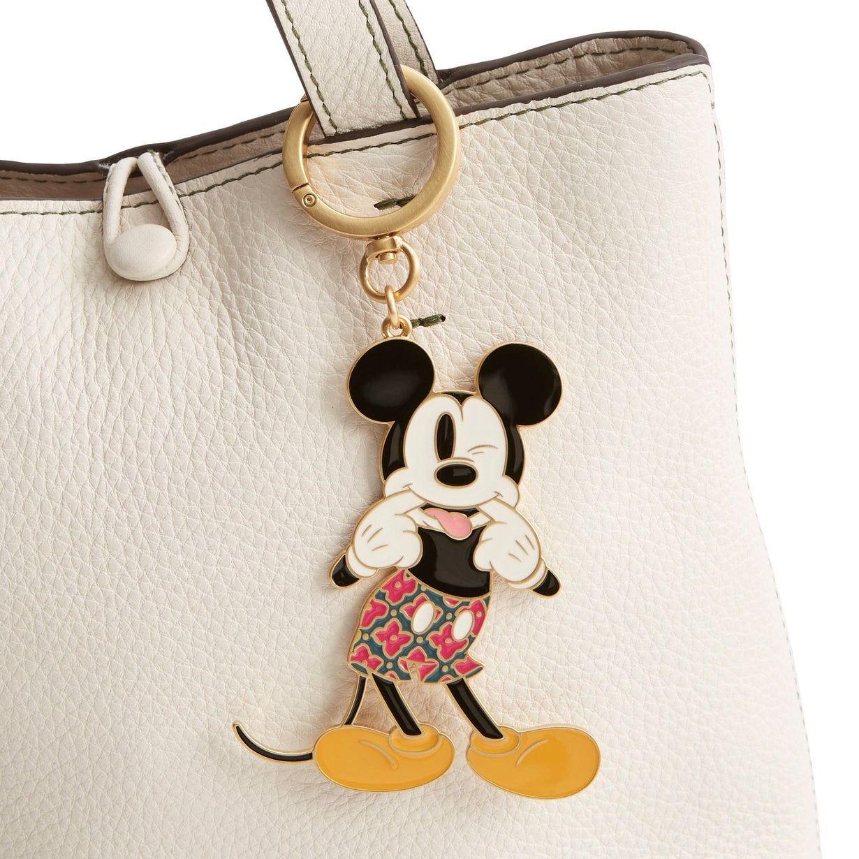 Disney Silly Mickey Mouse Bag Charm | Vera Bradley