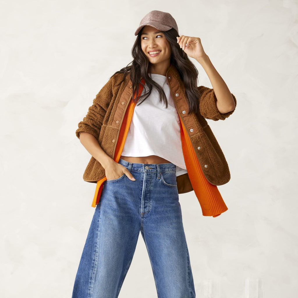 Teddy Fleece Full-Snap Jacket - Fleece | Vera Bradley