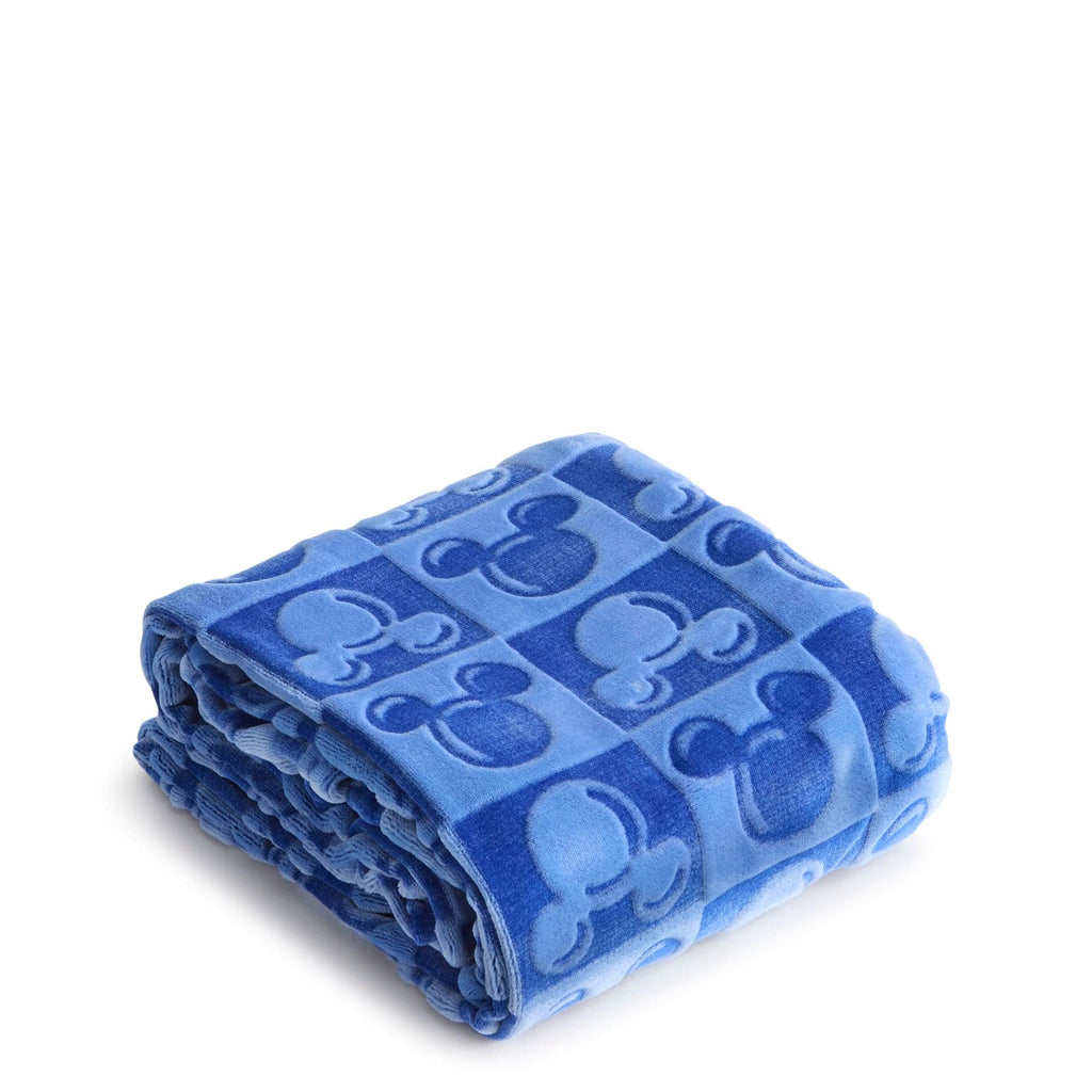 Disney Mickey Mouse Head Throw Blanket - Fleece | Vera Bradley