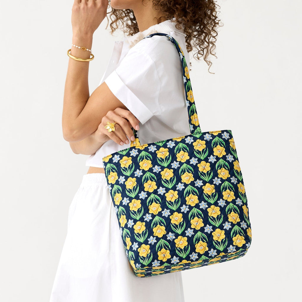 Small Original Zip Tote Bag - Cotton | Vera Bradley