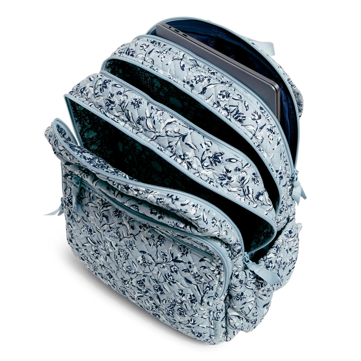 Gray XL Campus Backpack - Perennials Gray | Vera Bradley