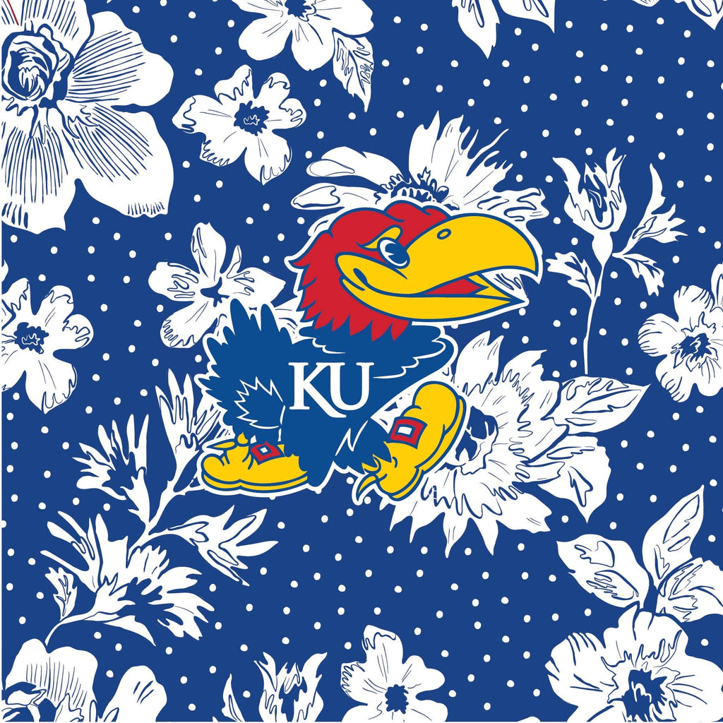 University of Kansas Collegiate Zip ID Lanyard | Vera Bradley