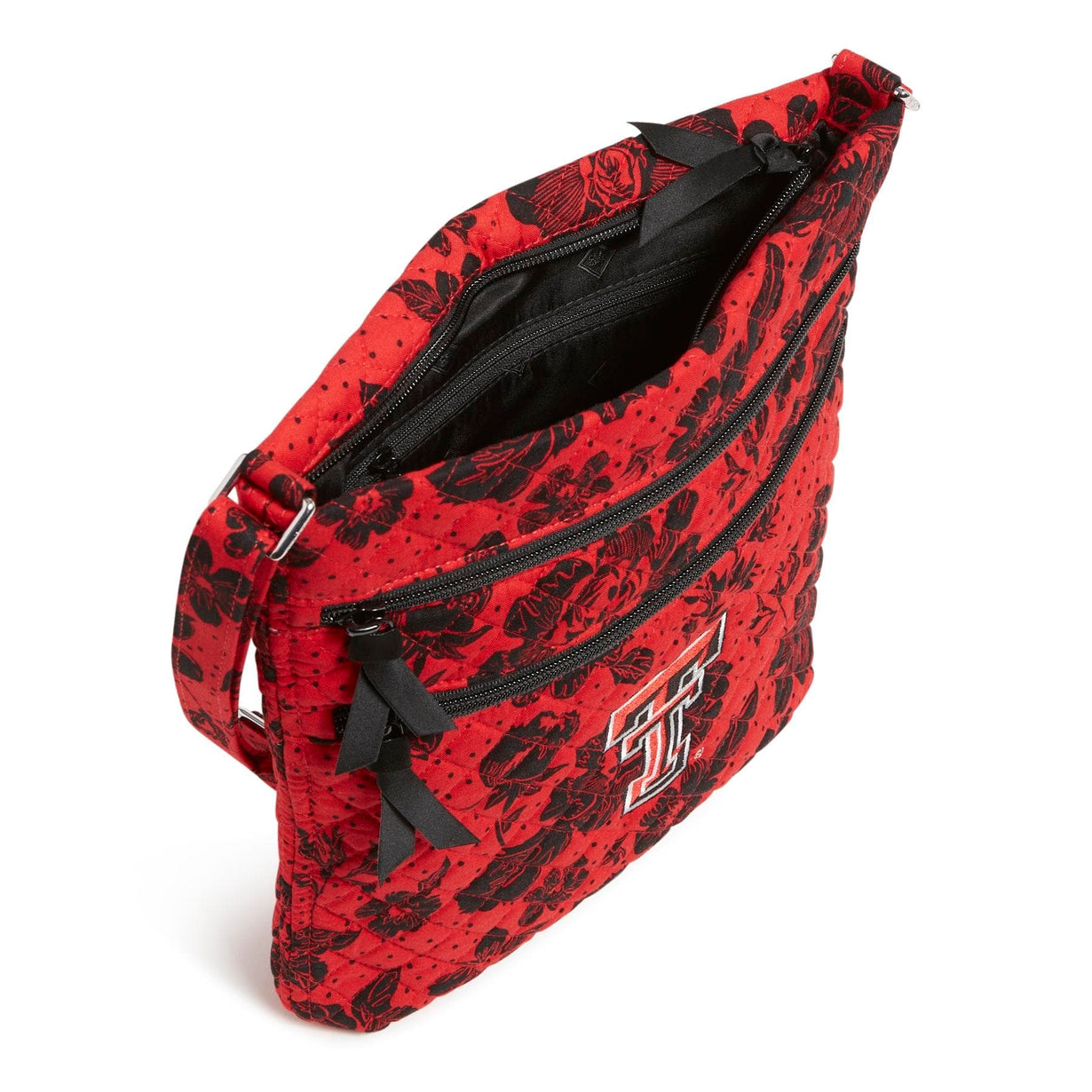 Texas Tech University Collegiate Triple Zip Hipster Crossbody Bag ...