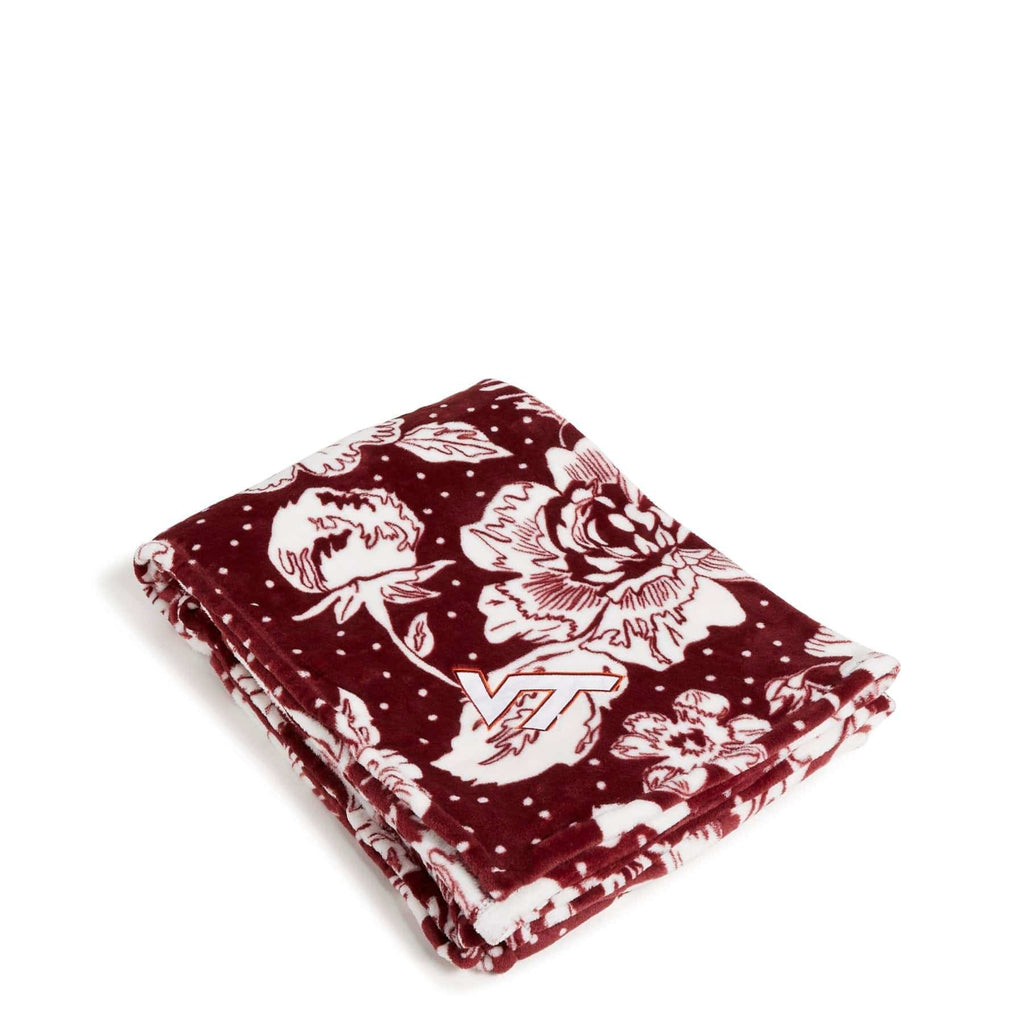Virginia Tech Collegiate Plush XL Throw Blanket | Vera Bradley