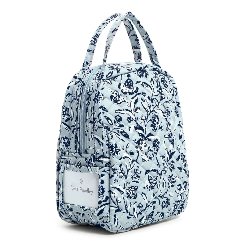 Lunch Bunch Bag - Perennials Gray | Vera Bradley