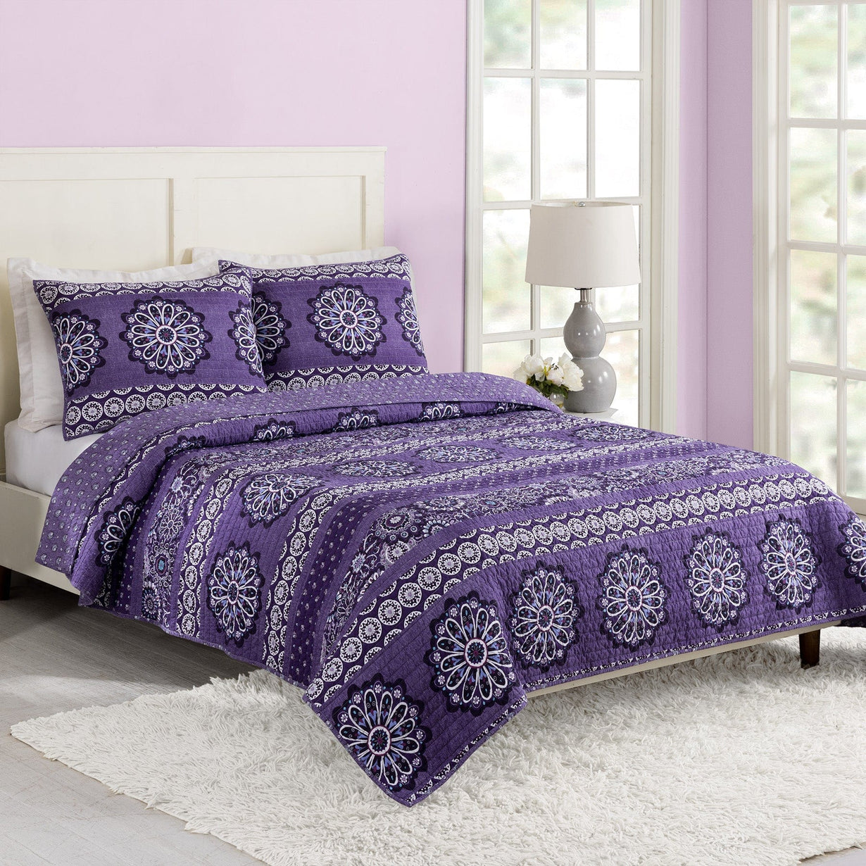 Purple Quilts Bedding